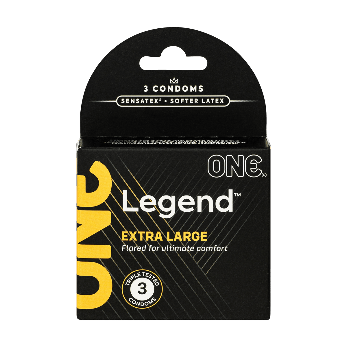 Legend XL Condoms by ONE® | Extra-Large Comfort