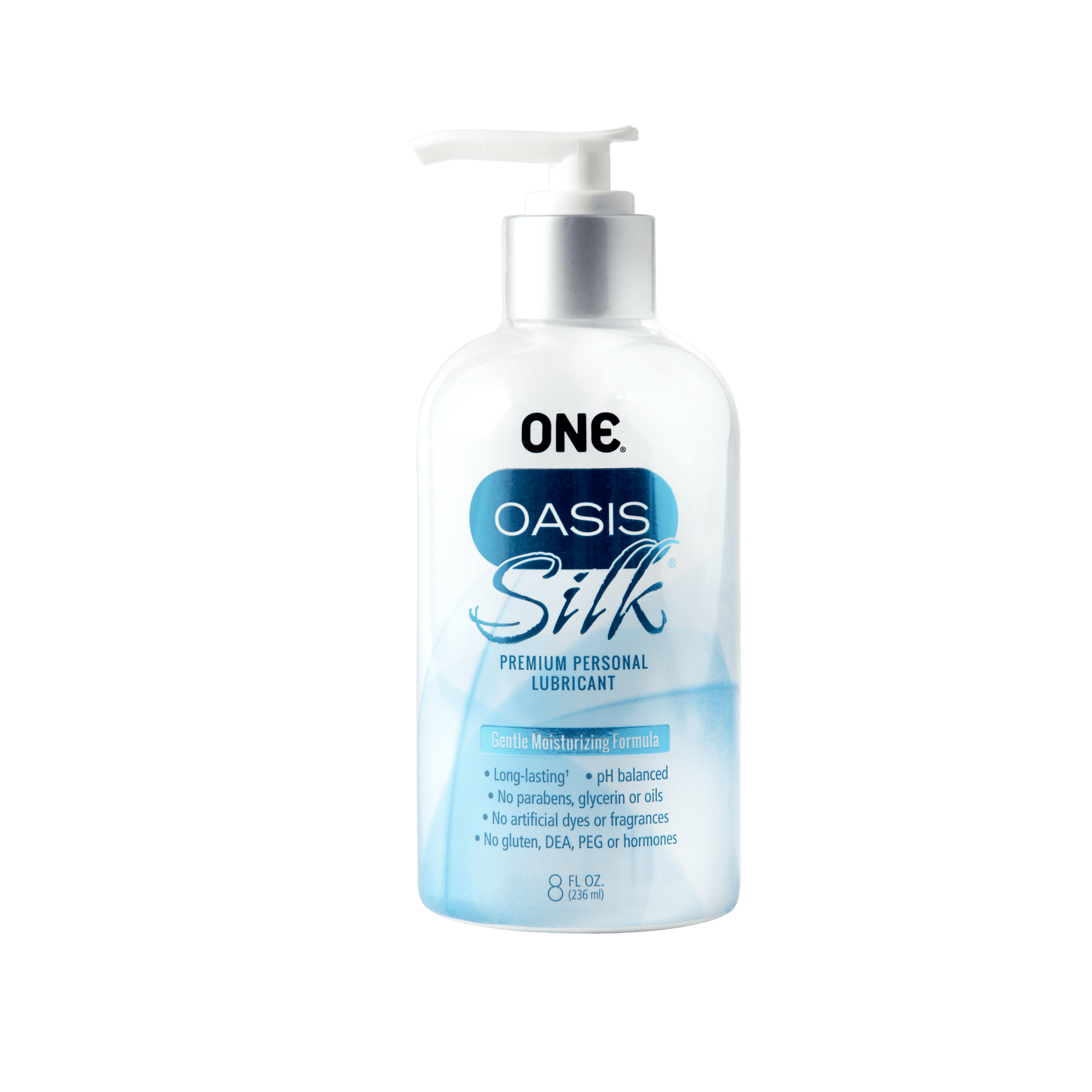 Oasis Silk® Personal Lubricant by ONE® | Hybrid Moisturizing Lubricant
