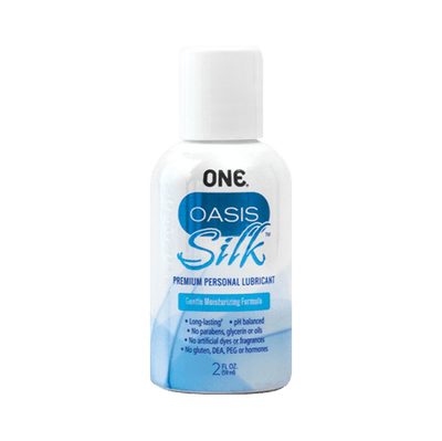 Oasis Silk® Personal Lubricant by ONE® | Hybrid Moisturizing Lubricant